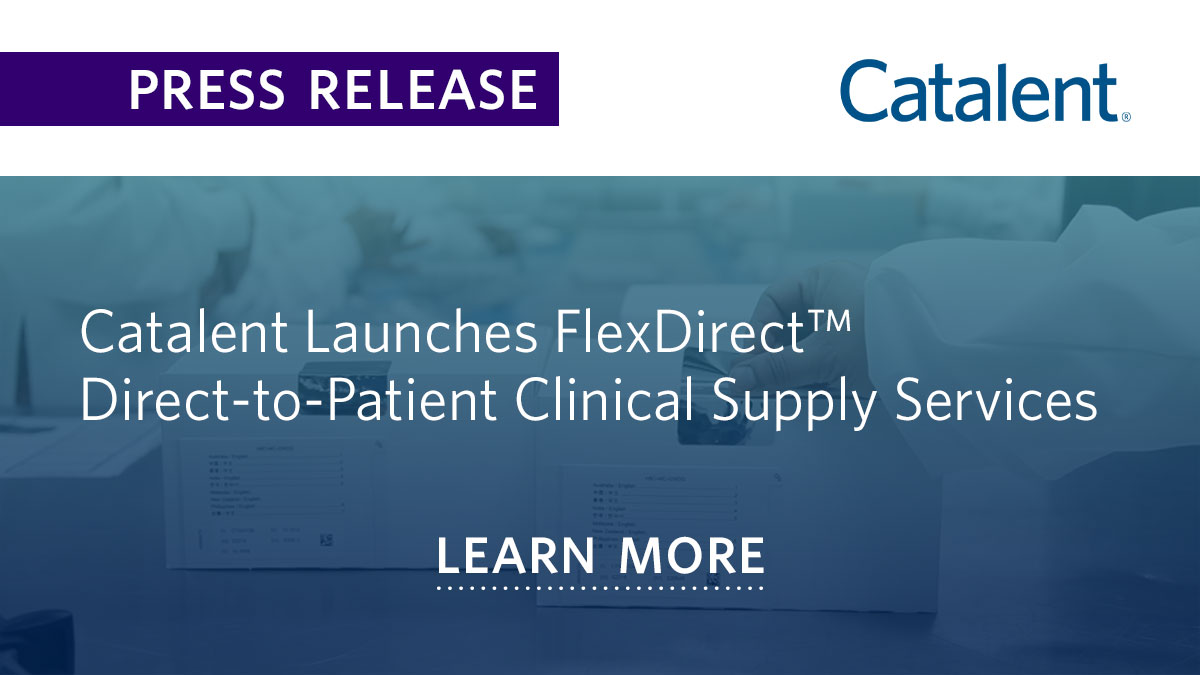 Catalent's New FlexDirect Direct-to-Patient Clinical Supply Service