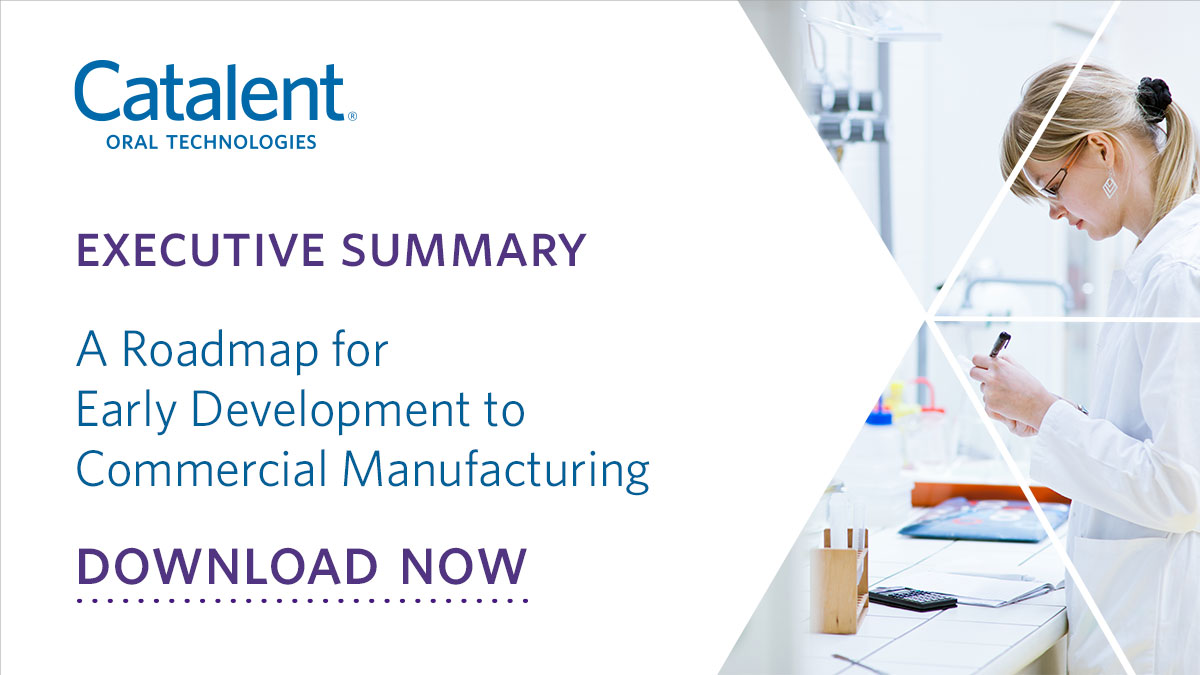 A Roadmap for Early Development to Commercial Manufacturing