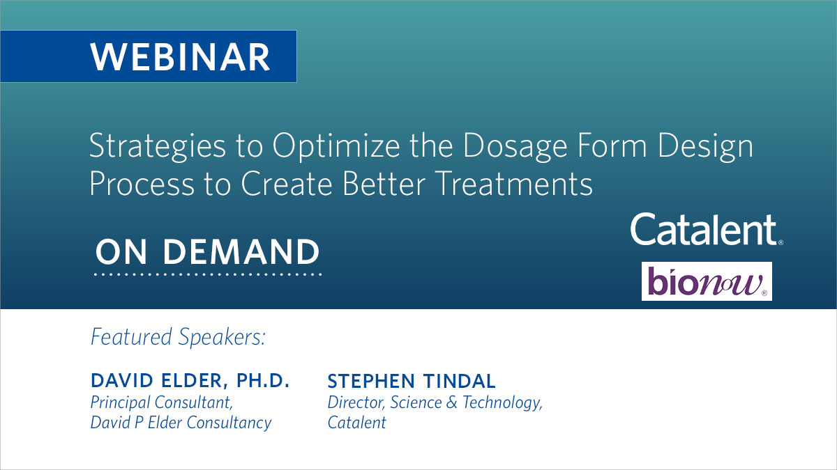 Strategies to Optimize the Dosage Form Design Process