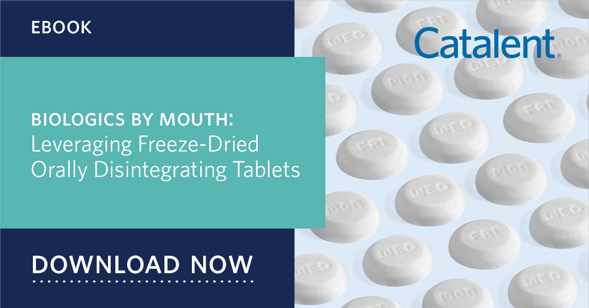Biologics By Mouth - Freeze-Dried Orally Disintegrating Tablets