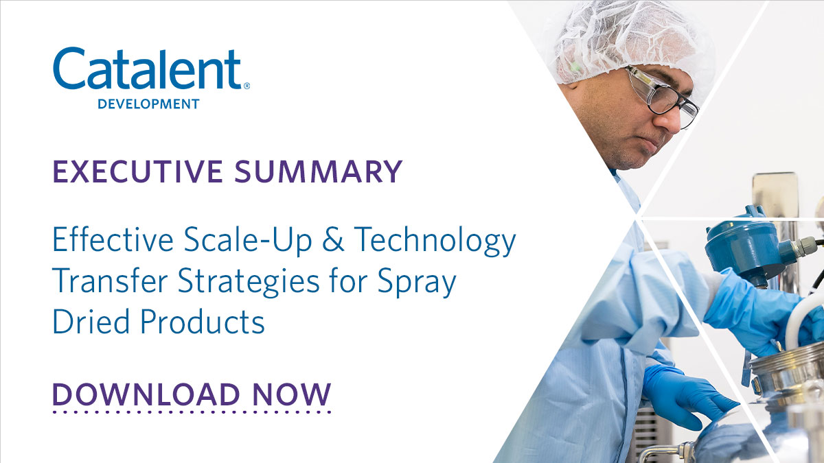 Spray Dried Product Scale-Up and Technology Transfer Strategies