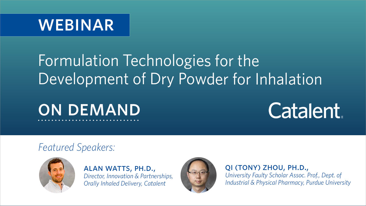Formulation Technologies For Developing Inhalation Dry Powders