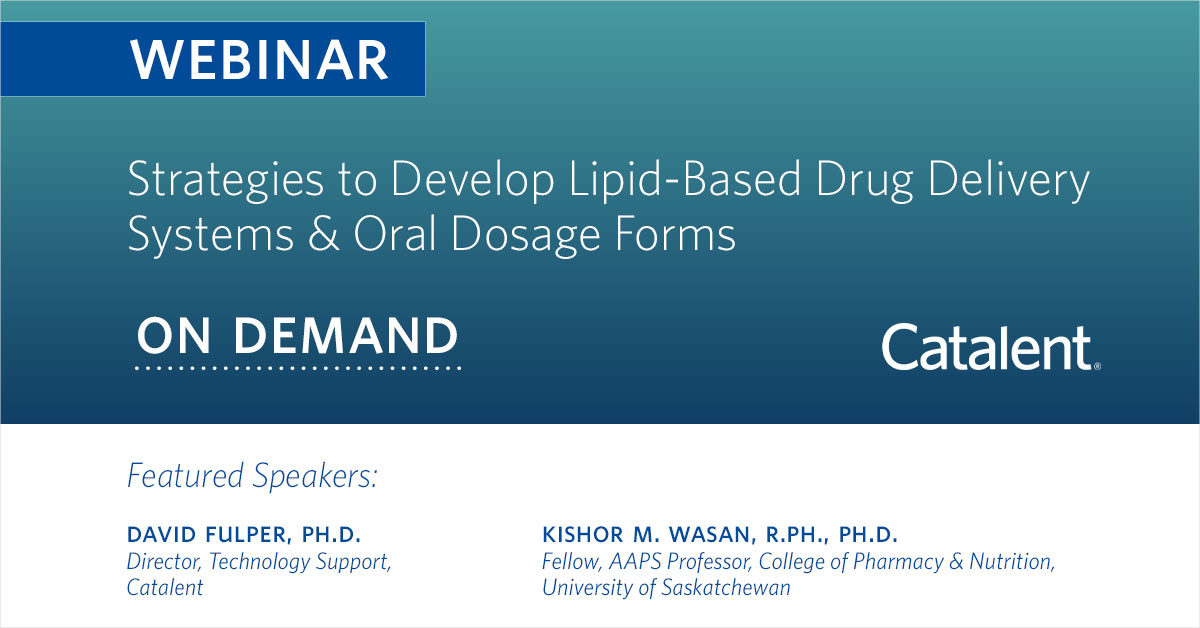 Strategies To Develop Lipid-Based Drug Delivery Systems