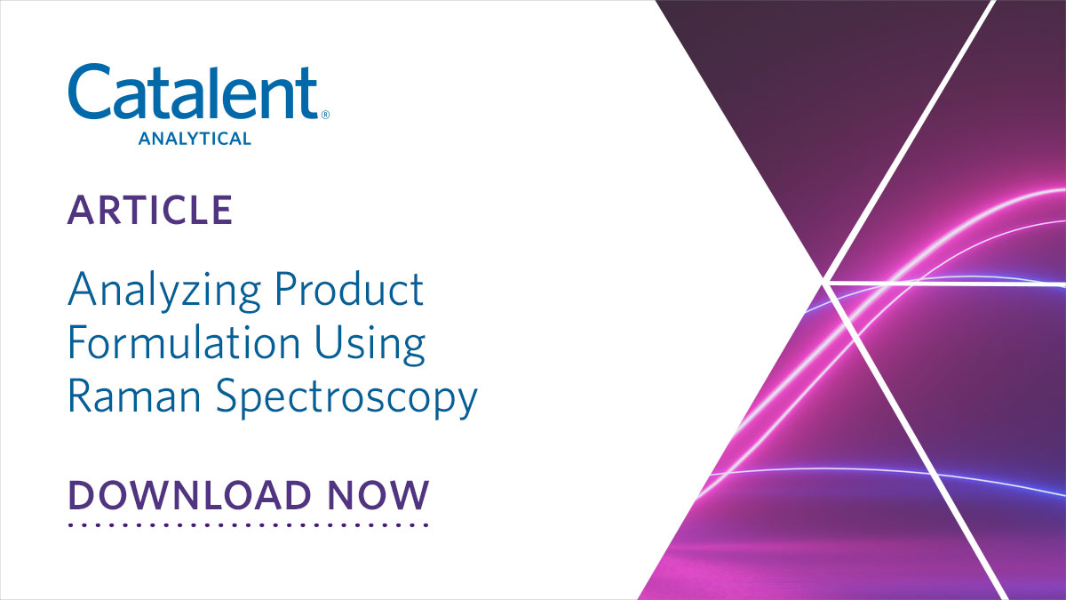 Analyzing Product Formulation Using Raman Spectroscopy
