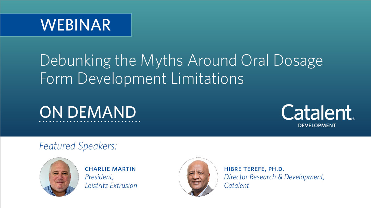 HME: Debunking Oral Dosage Form Development Limitation Myths